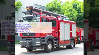 SITRAK 18m Aerial Ladder Fire Truck CXFIRE