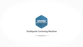 Toothpaste Cartoning Machine