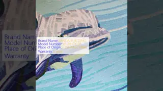 Dolphin Pool Mosaic Mural Art