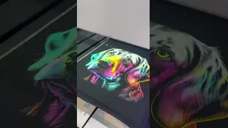 Dual-station white ink printing machine