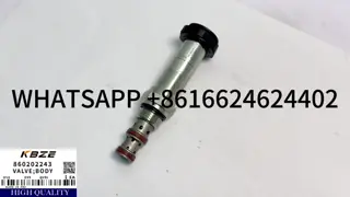 KBZE 860202243 XCMG EXCAVATOR SOLENOID VALVE;BODY REPLECAMENT FOR XE200 XE210 XE215 VALVE GROUP