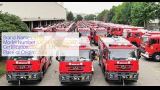Mercedes Fire Truck 20 Ton Water Tank Power