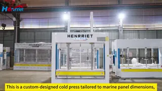 Henrriet Ship Plate Hydraulic Cold Press machine