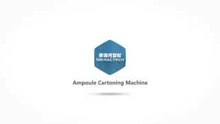 Ampoule Cartoning Machine