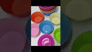 Factory Wholesale Silicone Cake Cups for Round Muffins, Food-Grade High-Temperature Resistant, Home