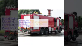 Heavy Duty Fire Truck 14200L Water Capacity