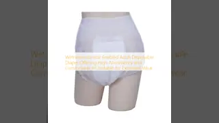 Adult Diaper Wetness Indicator Comfort