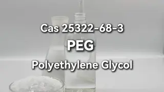 Poly(ethylene Glycol) Cas 25322-68-3 PEG Polyethylene Glycol  Food Grade