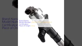 Isuzu 4JJ1 Fuel Injector 295050 1710
