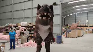 Giant T Rex Animatronic Costume 8m Realistic