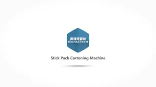 Stick Pack Cartoning Machine