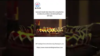 Automatic Stator Wire Lacing Machine for Motors