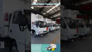 Medical Waste Truck Refrigerated Transport