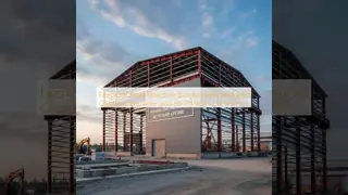 Fireproof Steel Building 50 Year Life