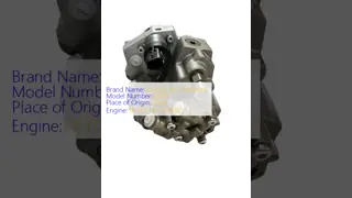 6D107 Fuel Pump PC200-8 PC210-8 PC240-8