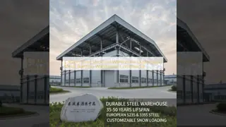 Durable Steel Warehouse 35-50 Yr Lifespan