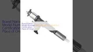 ISUZU 6WG1 Fuel Injector 095000-6300 Repair