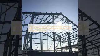 Custom Steel Building 3D Design Fast Assembly