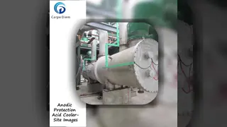 Anodic Protection Acid Cooler-Site Image