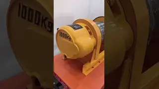 High Efficiency Electric Hoist Winch for Overhead Crane Applications