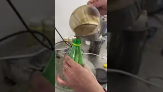 Liquid fertilizer dispersed by a small disperser