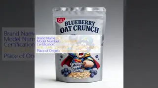 Baby Food Pouches Freshness Lock Custom Artwork
