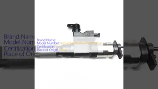 Hino 6HK1 Fuel Injector 095000 6382 New