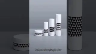 Beautiful PET bottles and jar