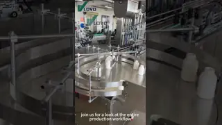 Hands-on Operation of a Fully Automatic Filling Machine Production Line