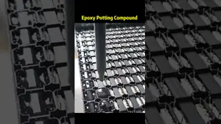 Low shrinkage epoxy potting compound for precision PCB assembly encapsulation