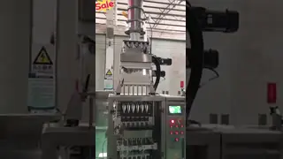 6 Lane Powder Packing Machine High Speed