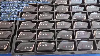 Smart key remote fob for Lexus