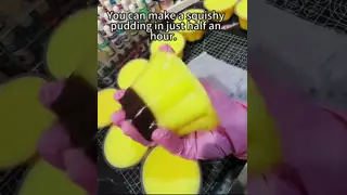Jelly pudding demolding stress-relief video