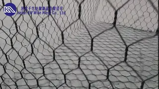Factory Hot Sale 1*1*1 M Galvanized Gabion Stone Basket  for Sea Reclamation