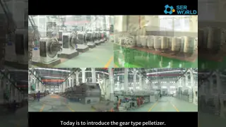 PELLETER Gear type Feed Machine