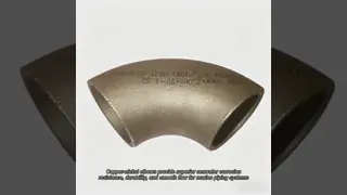 Copper Nickel Elbows Superior Corrosion Resistance
