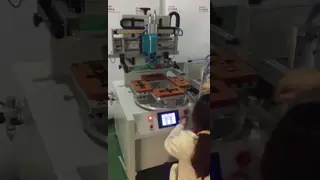 Fast PLC Screen Printer Automatic Feeding