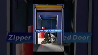 Is a Self-Repairing Zipper Door the Best Choice for High-Traffic Industrial Areas?