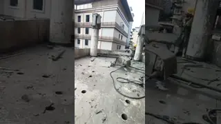 Wire saw for reinforced concrete cutting