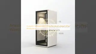 Soundproof Office Booth for Quiet Work