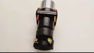 P Type Circular Aviation Connector 4 Pin Male Connector P16J4AP With Shielding