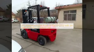 1.5 Ton LPG Forklift 3m Mast Indoor Outdoor