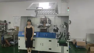 Servo Screen Printer Medical Bottles Fast & Accurate