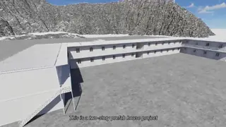 6*3 m prefab house for construction site offices or dormitory