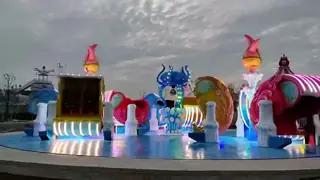 18-Seat Crazy Jellyfish Tea Cup