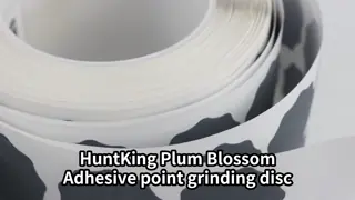 Plum‑Shaped Spot Sanding Discs: Perfect for Car Paint Touch‑Ups & Plastic Repairs!