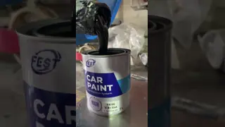1K 2K Car Paint Black in China Manufactuere with Best Price