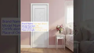 WPC Interior Door Formaldehyde Free Durable