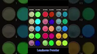 High-Quality Luminous Powder