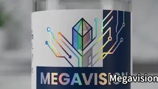 hologram sticker peptide vial label